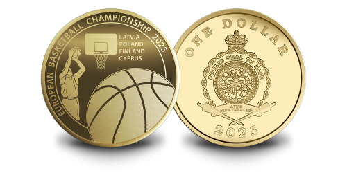 Kuldmünt „Euroopa korvpalli meistrivõistlused 2025“ - Kuld | OÜ Eesti ...